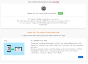 New Pin Code Security System for our Members – Lifestyle Galaxy Updates