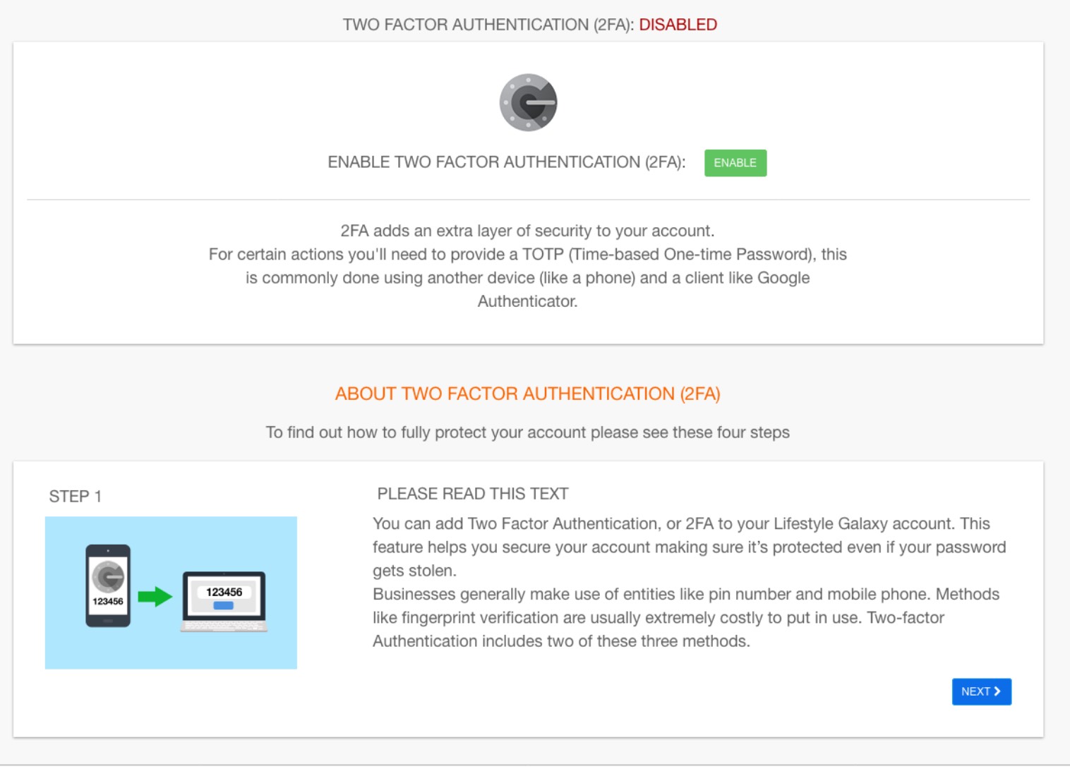 New Pin Code Security System for our Members – Lifestyle Galaxy Updates